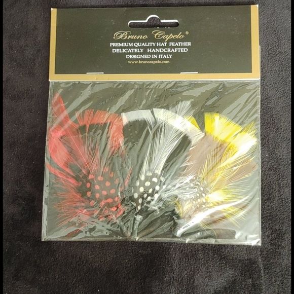 BRUNO CAPELO | Accessories | Bruno Capelo3 Pack Hat Feather | Poshmark